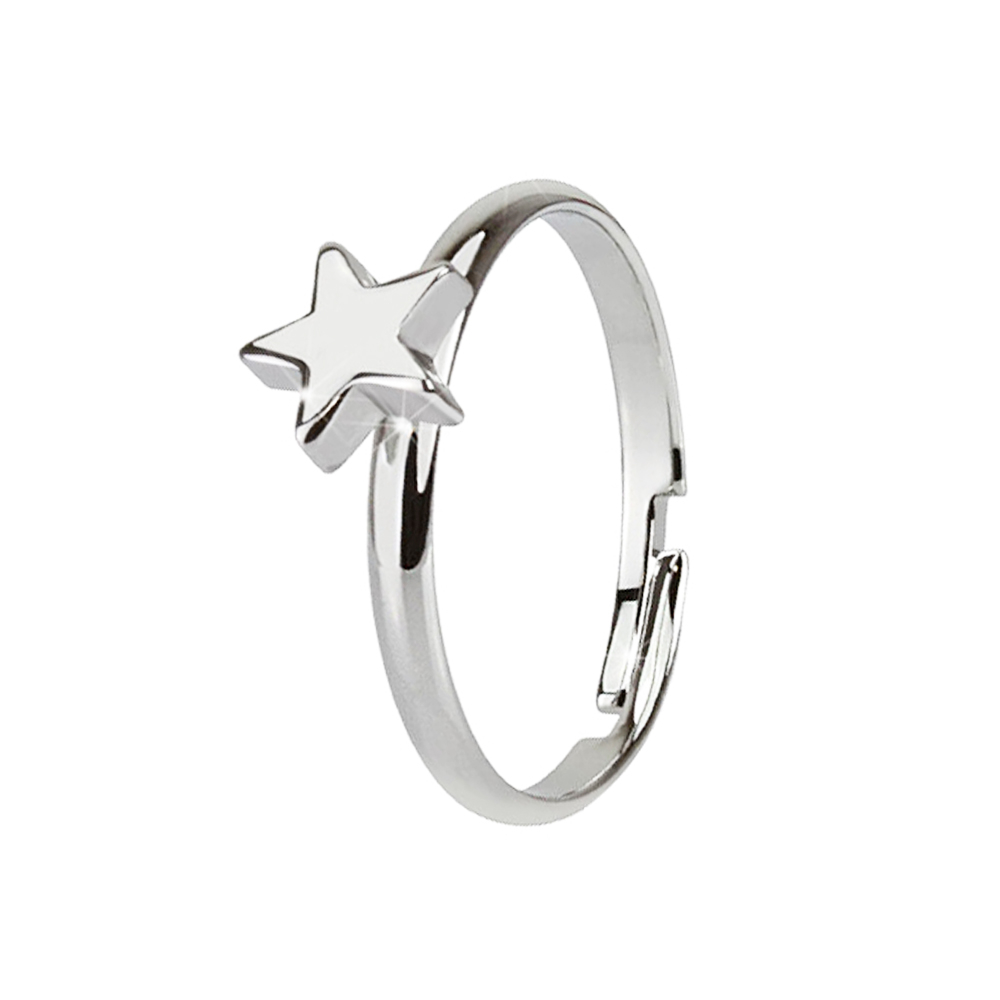 Ring mit Stern silber, 10.90 CHF